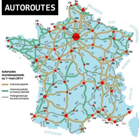 Driving in France as a tourist: Must know rules of the road