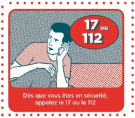 Don't call 911 in France! Dial 112 or local French emergency numbers