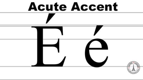 French accents: Those squiggly marks & symbols? à, ç, é, î