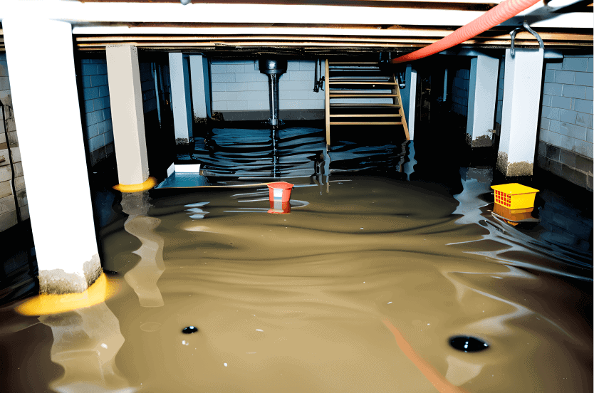 Basement Water Extraction - Belmont Clean