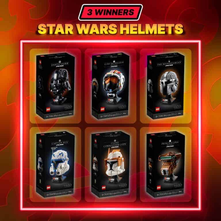 3 Winners: Star Wars Helmets #24 - Gaming Giveaways