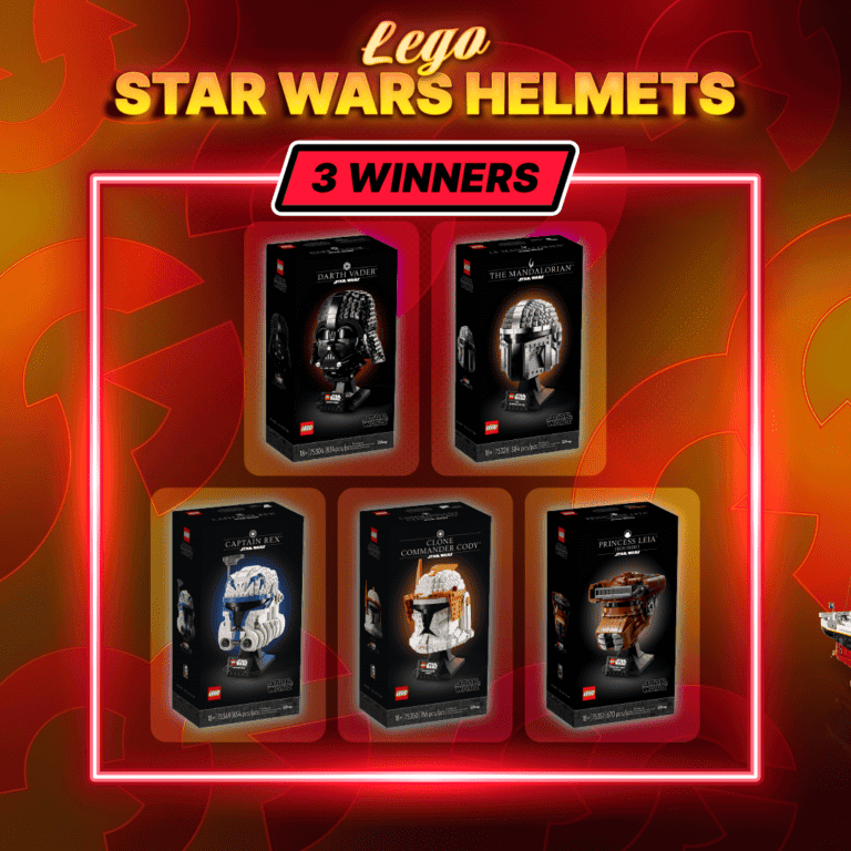 3 Winners: Star Wars Helmets #32 - Gaming Giveaways
