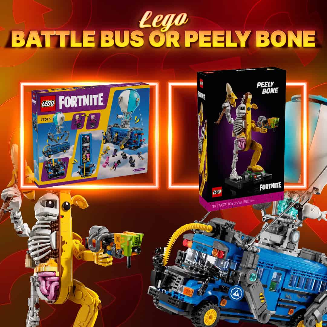 LEGO Battle Bus OR LEGO Peely Bone #1 - Gaming Giveaways