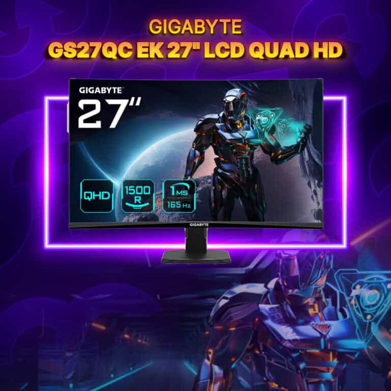 *AUTO DRAW* Gigabyte GS27QC EK LCD Curved Gaming Monitor #4 - Gaming ...