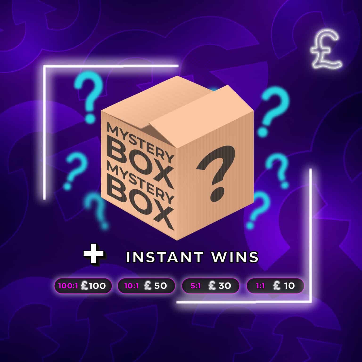Guaranteed Win: Mystery Box + Instant Wins #1 - Gaming Giveaways