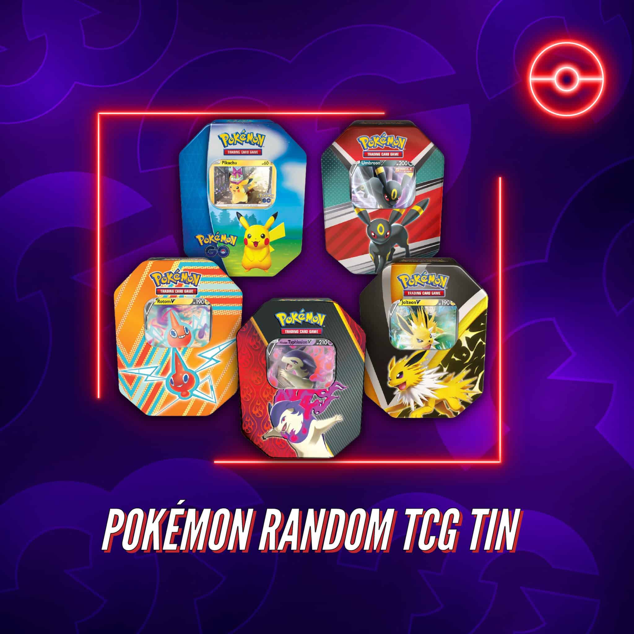 Random Pokémon TCG Tin #120 - Gaming Giveaways
