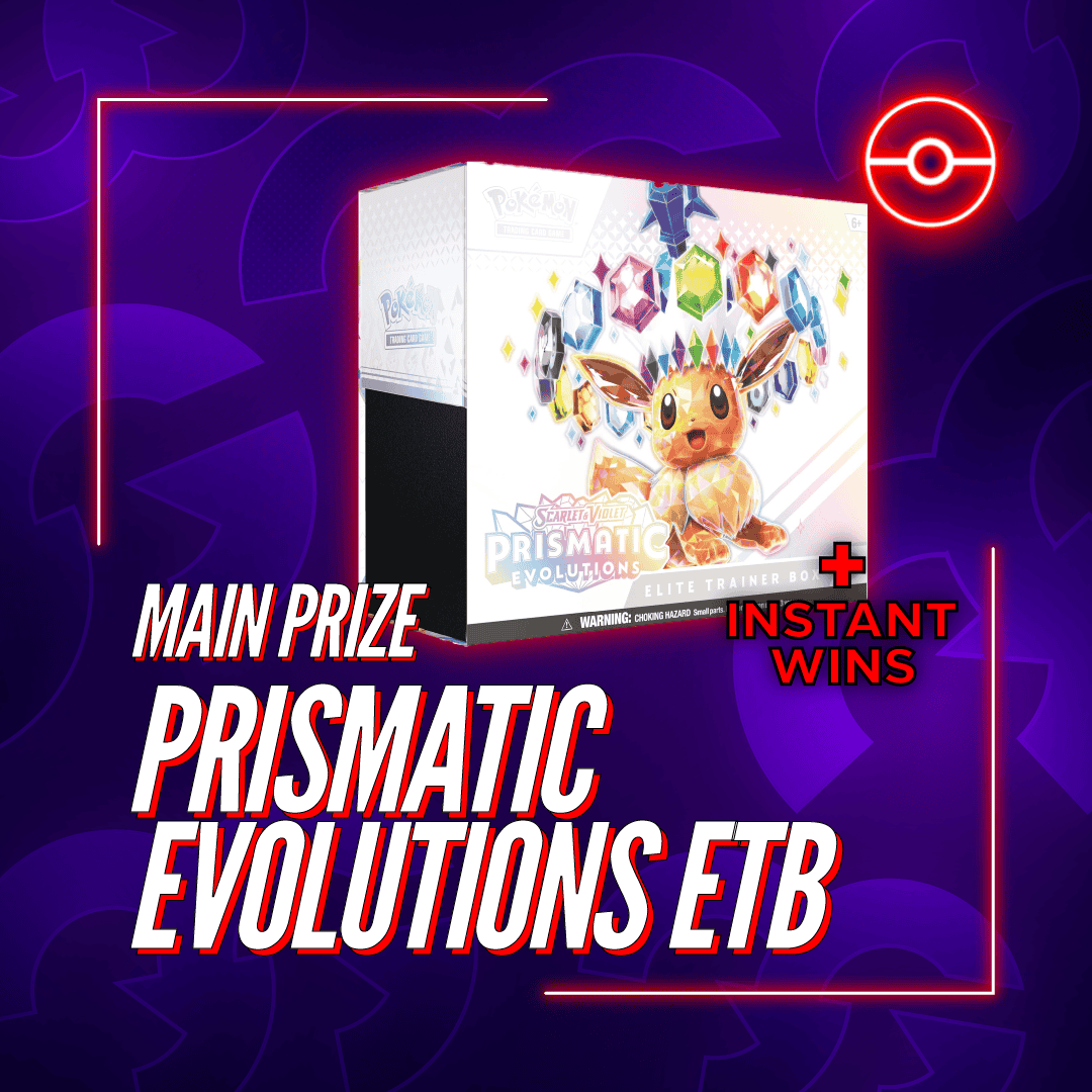 Prismatic Evolutions Elite Trainer Box + Instant Wins #6 - Gaming Giveaways