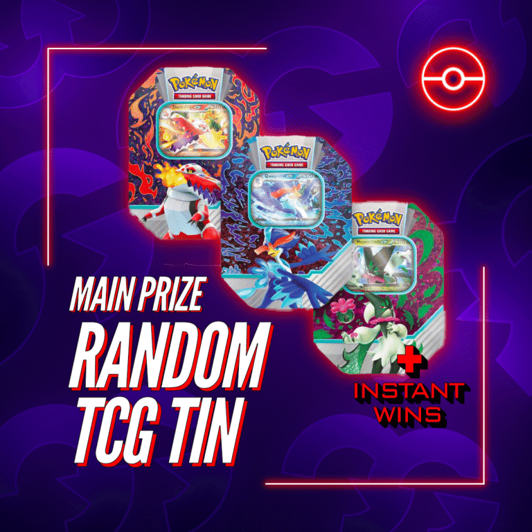Random Pokemon TCG Tin + Instant Wins #3 - Gaming Giveaways