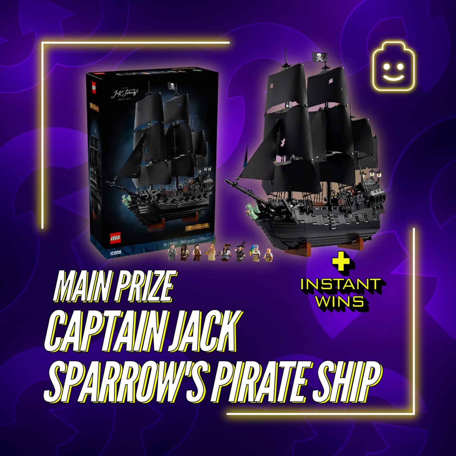 Captain Jack Sparrow's Pirate Ship + Instant Wins #9 - Gaming Giveaways