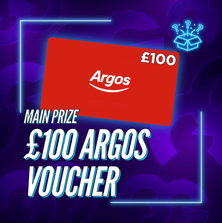 £100 Argos Voucher #2 - Gaming Giveaways
