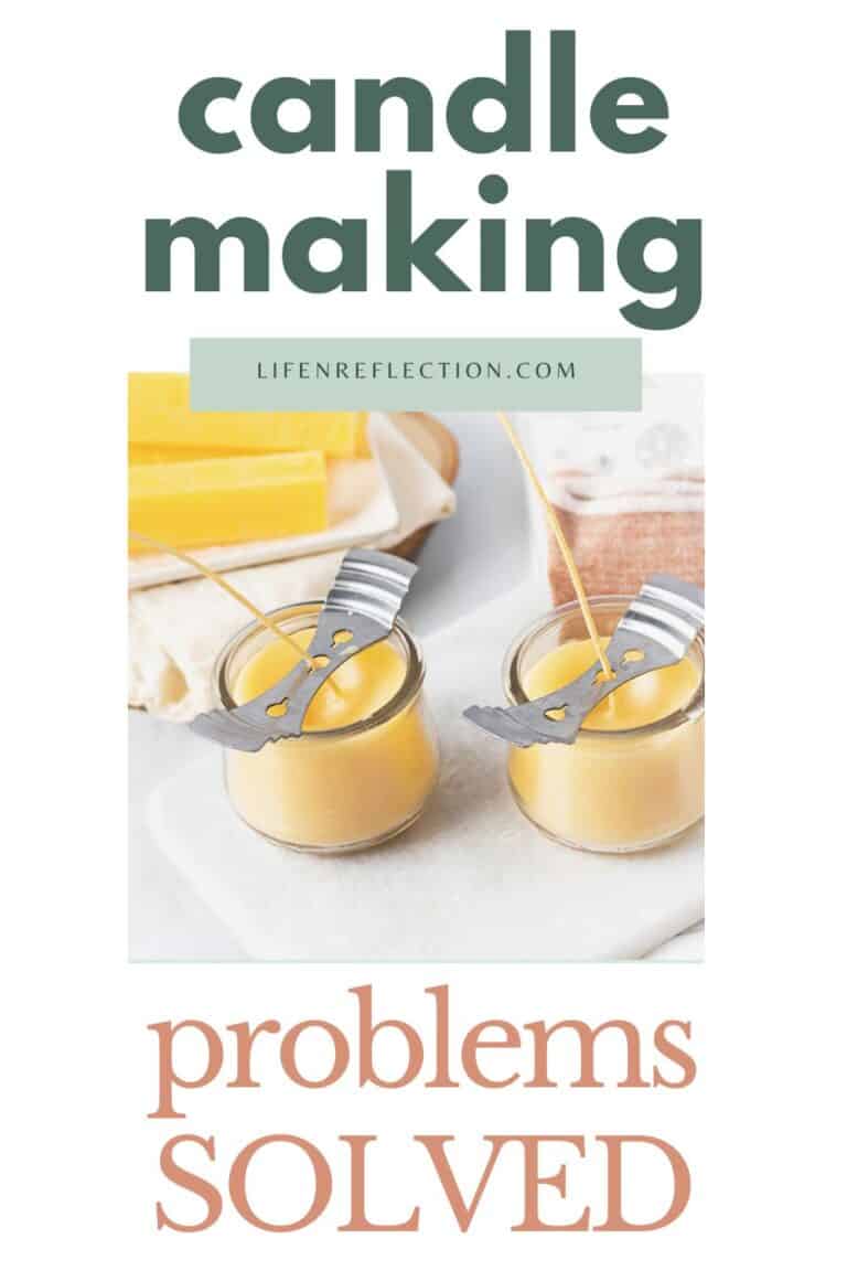 How to Fix Candle Problems: Common Candle Making Mistakes