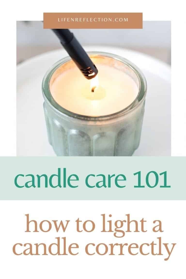 Candle Care Instructions and Printable Candle Care Cards