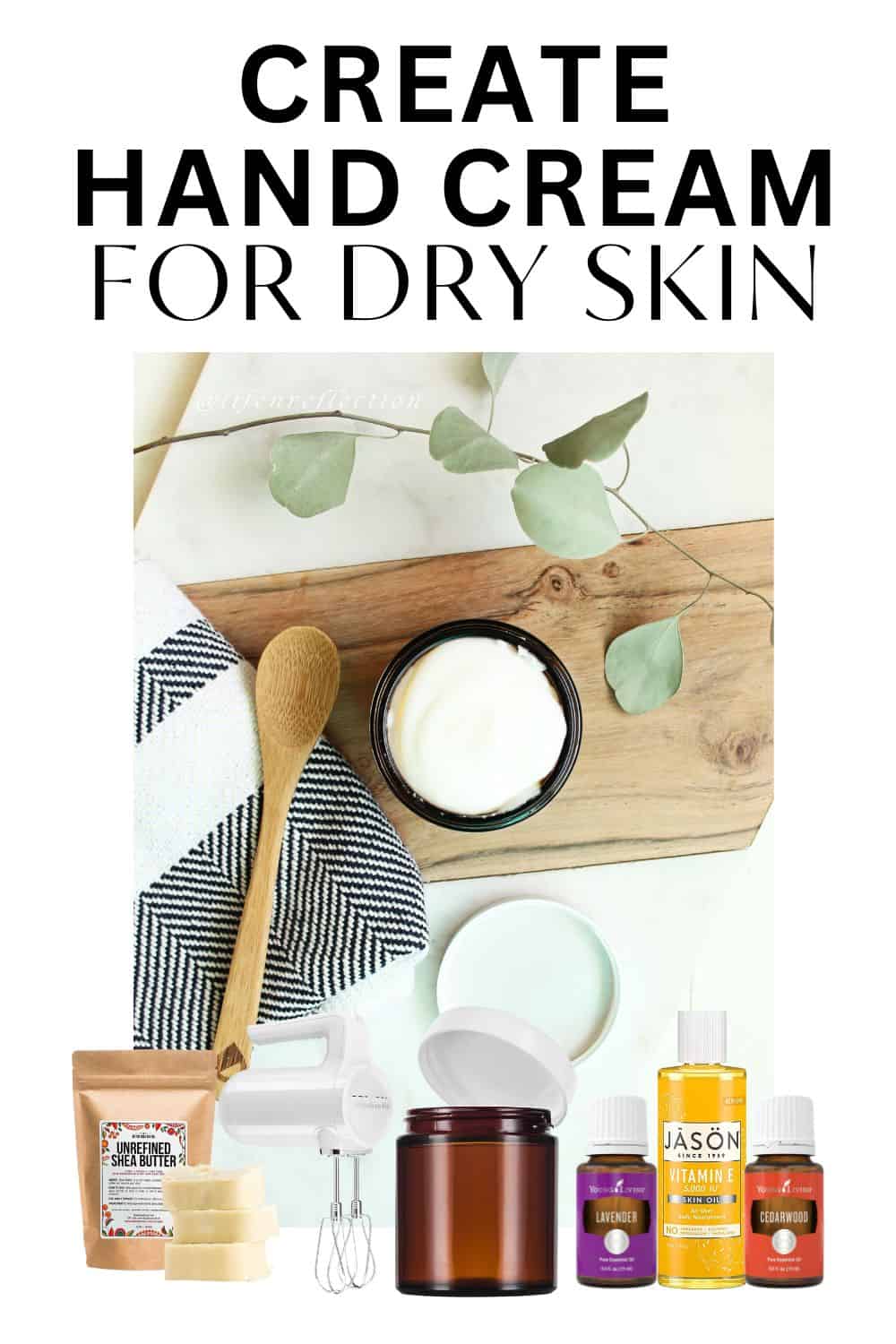 Homemade Hand Cream for Dry Hands: Cracked Hands Remedy