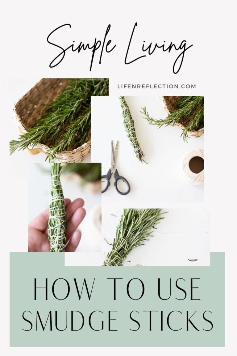 How To Make A Rosemary Smudge Stick