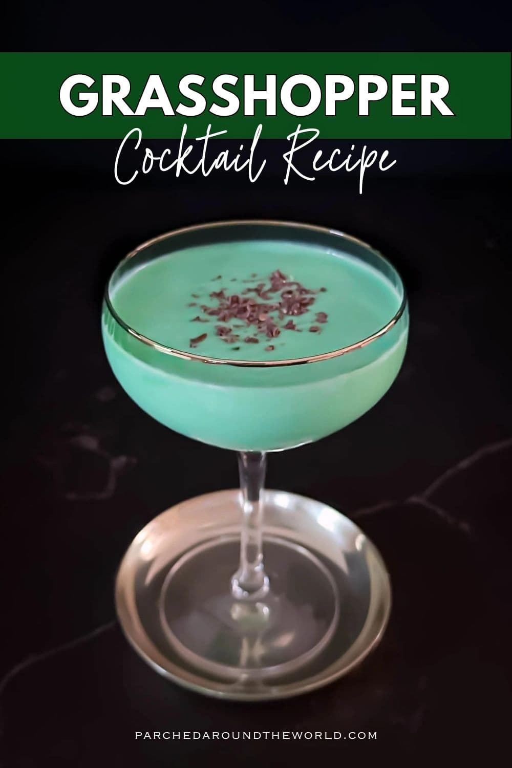 Classic Mint Chocolate Grasshopper Cocktail Recipe