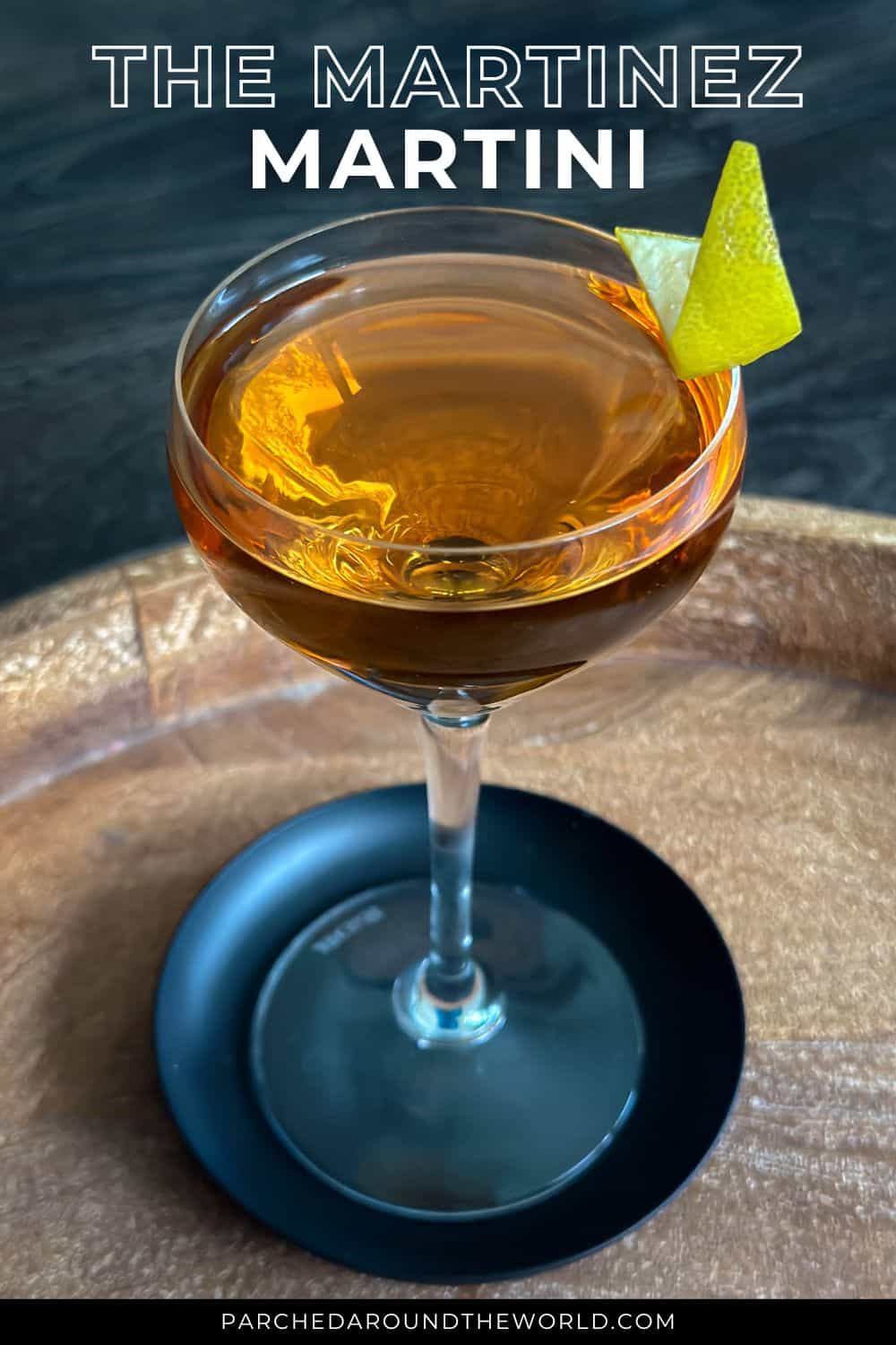 How to Make a Classic Martinez Cocktail