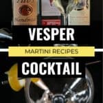 Vesper Cocktail Recipe: The Iconic James Bond Martini