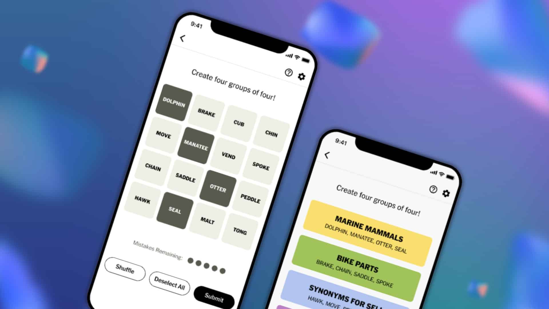 Today's NYT Connections answers, hints, and clues on April 24 (#1048 ...