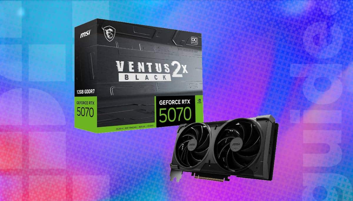New RTX 5070 graphics card deal signals price tumble as Prime Day nears ...