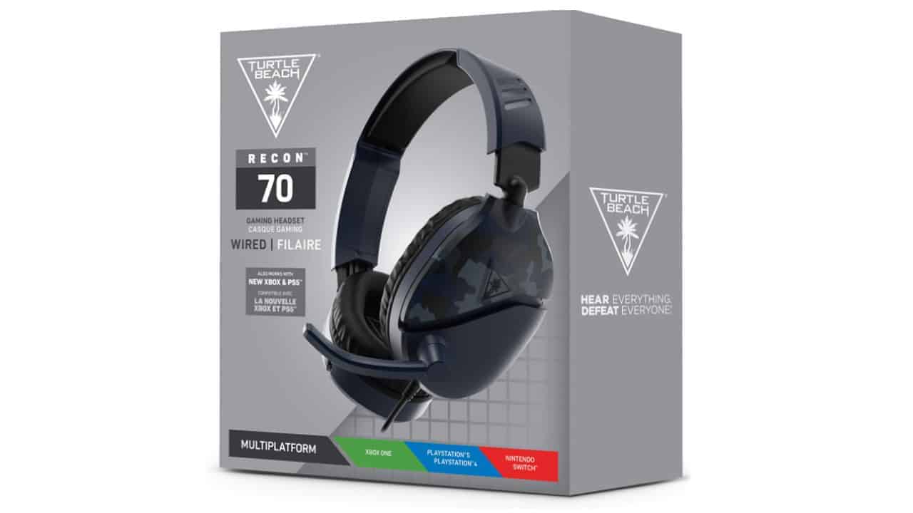 Turtle Beach Recon 70 Filaire multiplataforma/PS5 / Xbox Series X/ Xbox ...