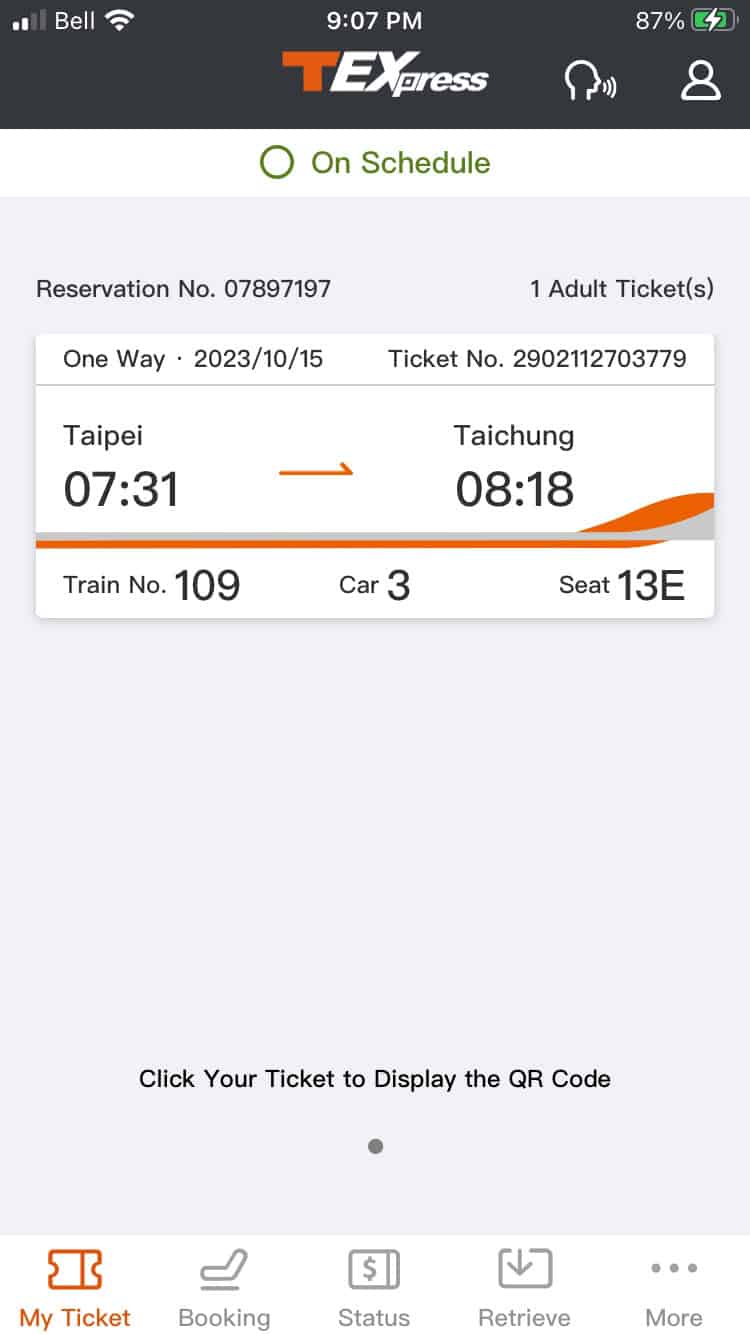 A Guide to Booking High Speed Rail (HSR) Tickets in Taiwan - Taiwan ...
