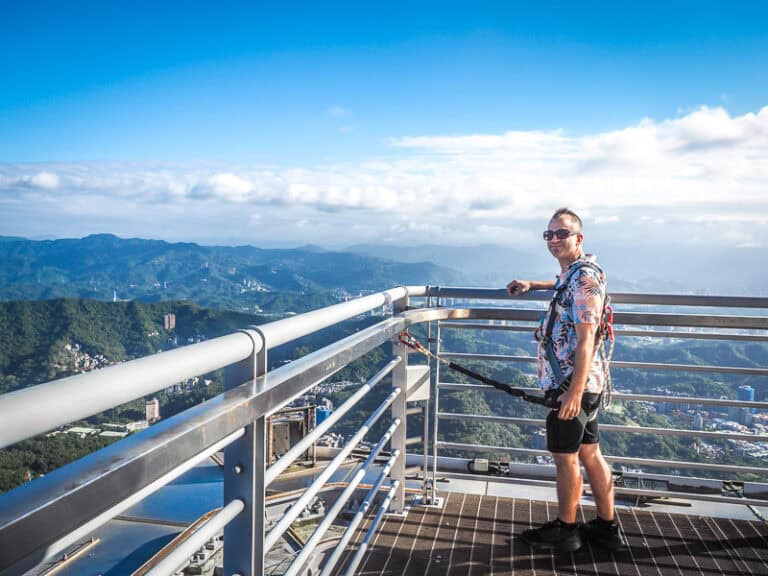 My Skyline 460 Experience: Standing on Top of Taipei 101 - Taiwan Obsessed