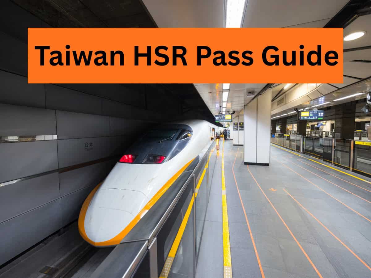 Taiwan High Speed Rail Pass: How to Save Money on the HSR - Taiwan Obsessed