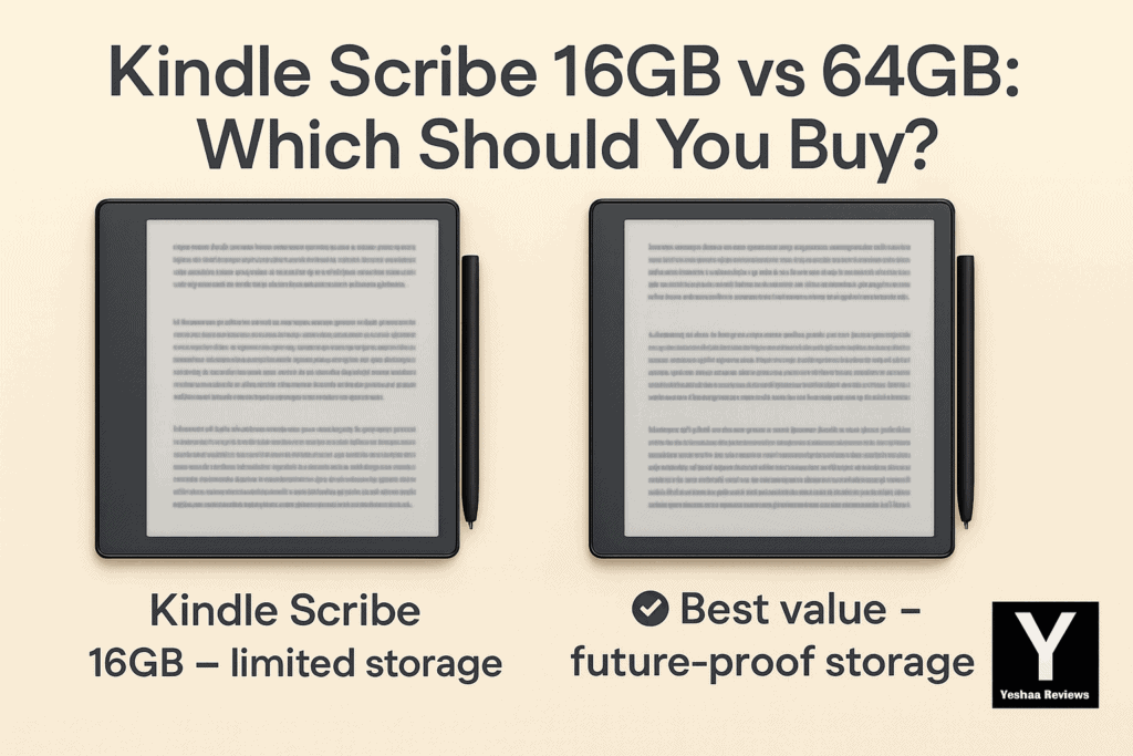 Kindle Scribe 2025 Review: Is the 64GB Model Worth It?