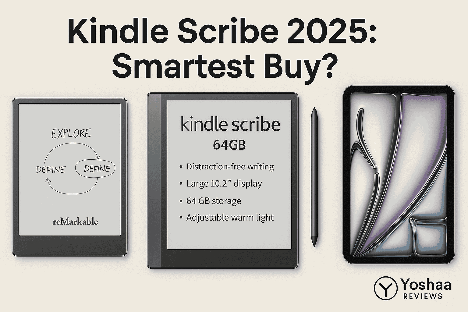 Kindle Scribe 2025 Review: Is the 64GB Model Worth It?