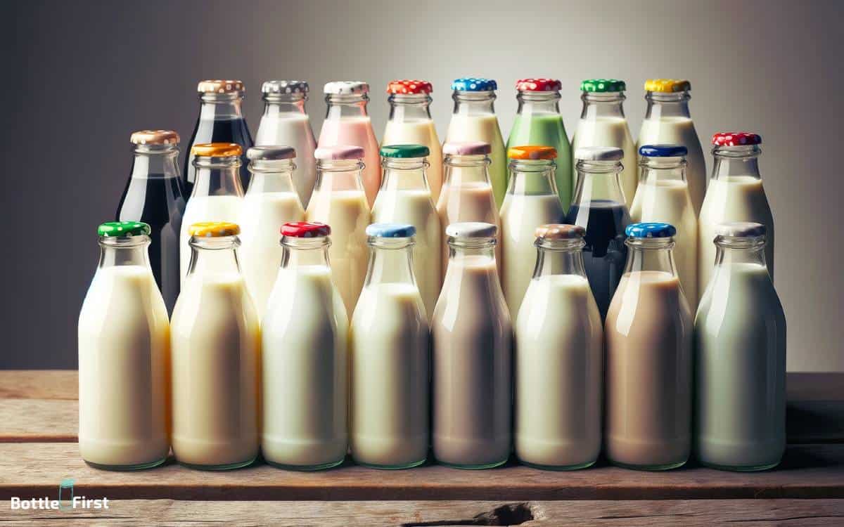 Glass Milk Bottle Top Colours Uk : Explained!