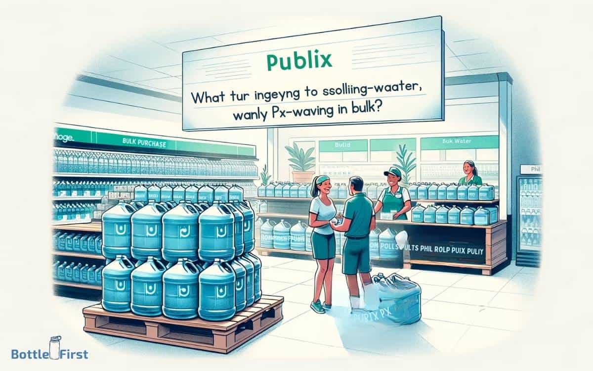 Does Publix Sell 5 Gallon Water Jugs? Yes!