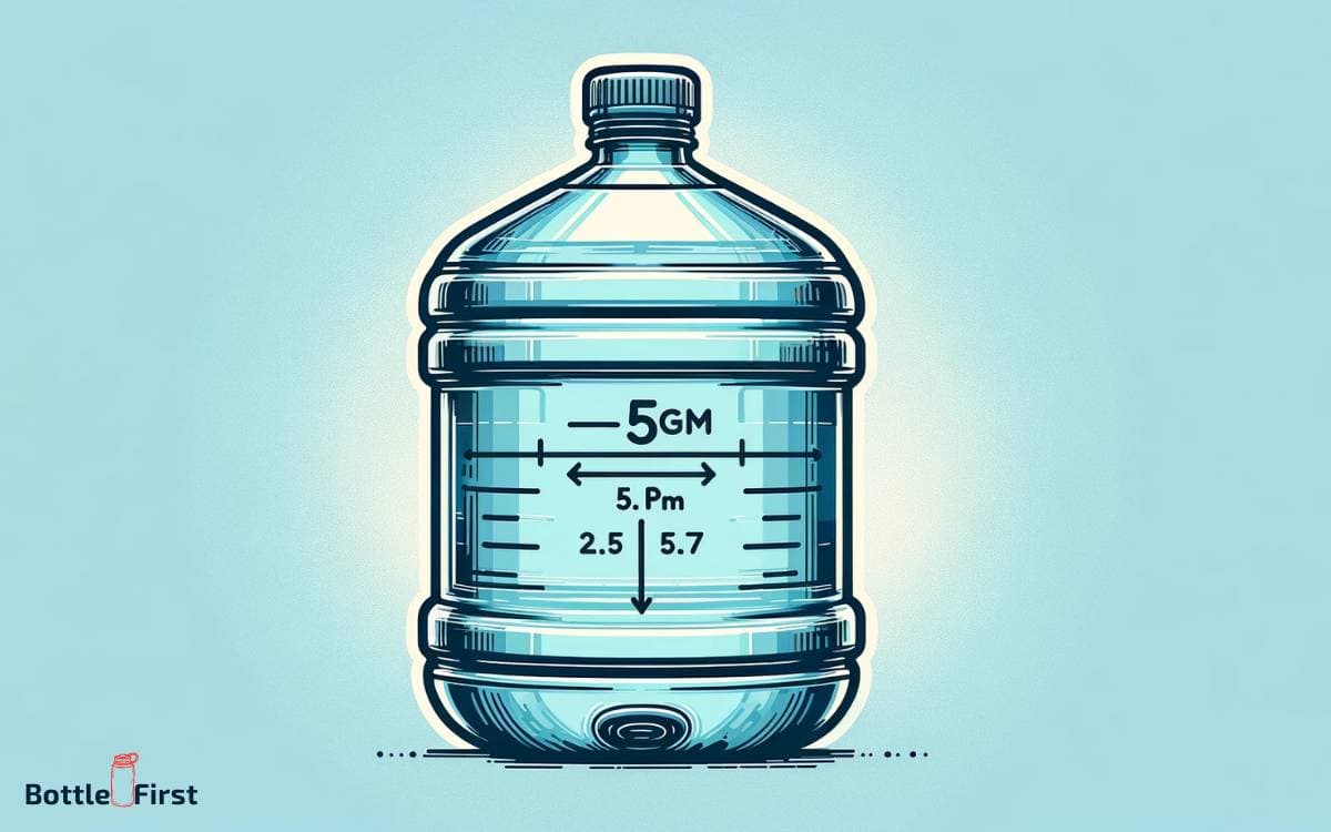 What Are The Dimensions Of A 5 Gallon Water Bottle? Explore!