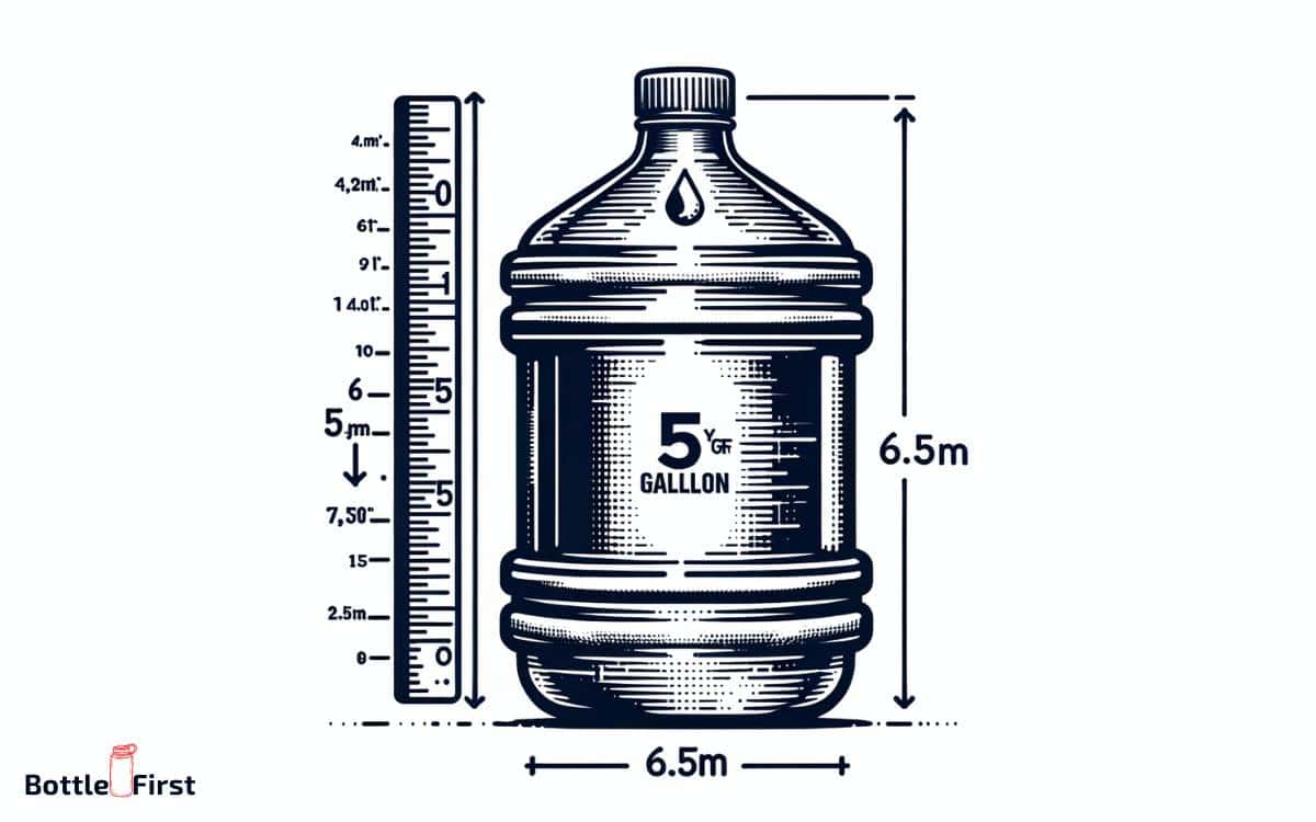 What Are The Dimensions Of A 5 Gallon Water Bottle? Explore!