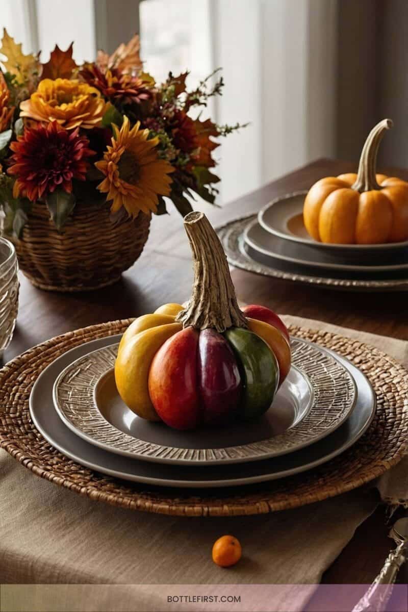 12 Thanksgiving Decorations For A Round Table That Create The Perfect ...