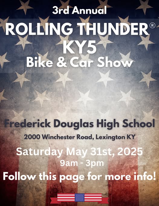 3rd Annual Rolling Thunder KY5 Bike & Car Show – Lexington, KY ...