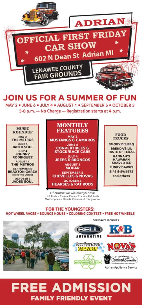 Stillwell Ford's 9th Annual Car Show – Jonesville, MI | CarCruiseFinder