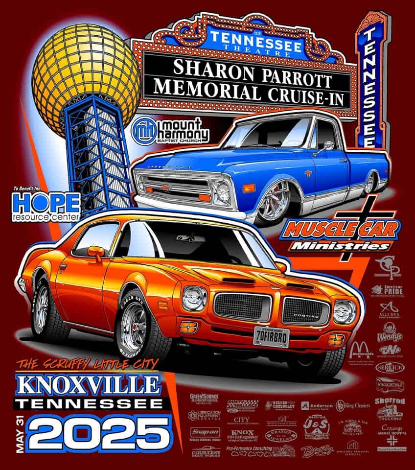 13th Annual Sharon Parrott Memorial Cruise-IN – Knoxville, TN ...