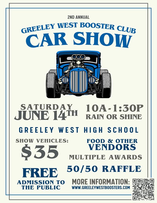 2nd Annual Greeley West Booster Club Car Show – Greeley, CO ...