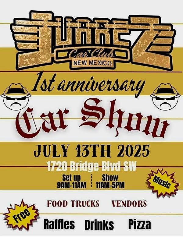 Juarez Car Club 1st Anniversary Car Show – Albuquerque, NM ...