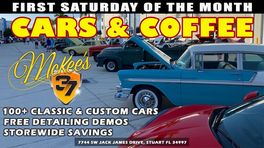 First Saturday of the Month Cars & Coffee – Stuart, FL | CarCruiseFinder