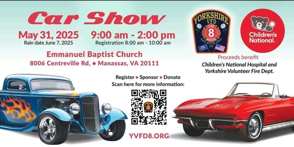2nd Annual Charity Car Show – Manassas, VA | CarCruiseFinder