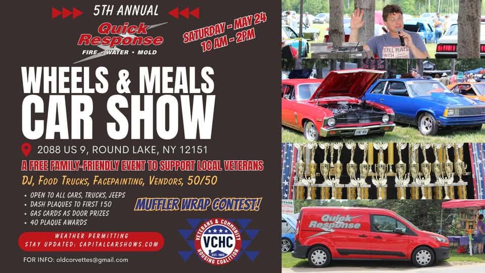 5th Annual Quick Response Wheels & Meals Car Show – Round Lake, NY ...
