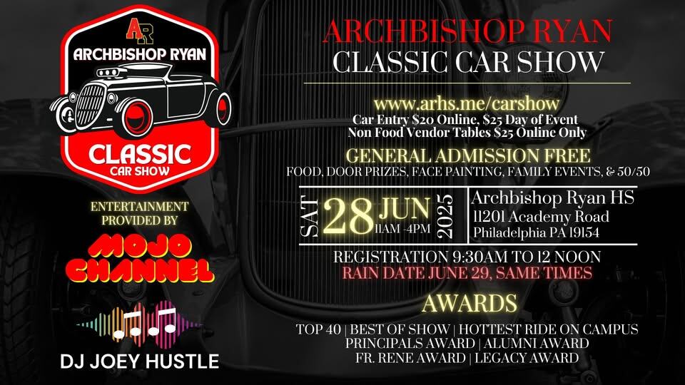 Archbishop Ryan Classic Car Show – Philadelphia, PA | CarCruiseFinder
