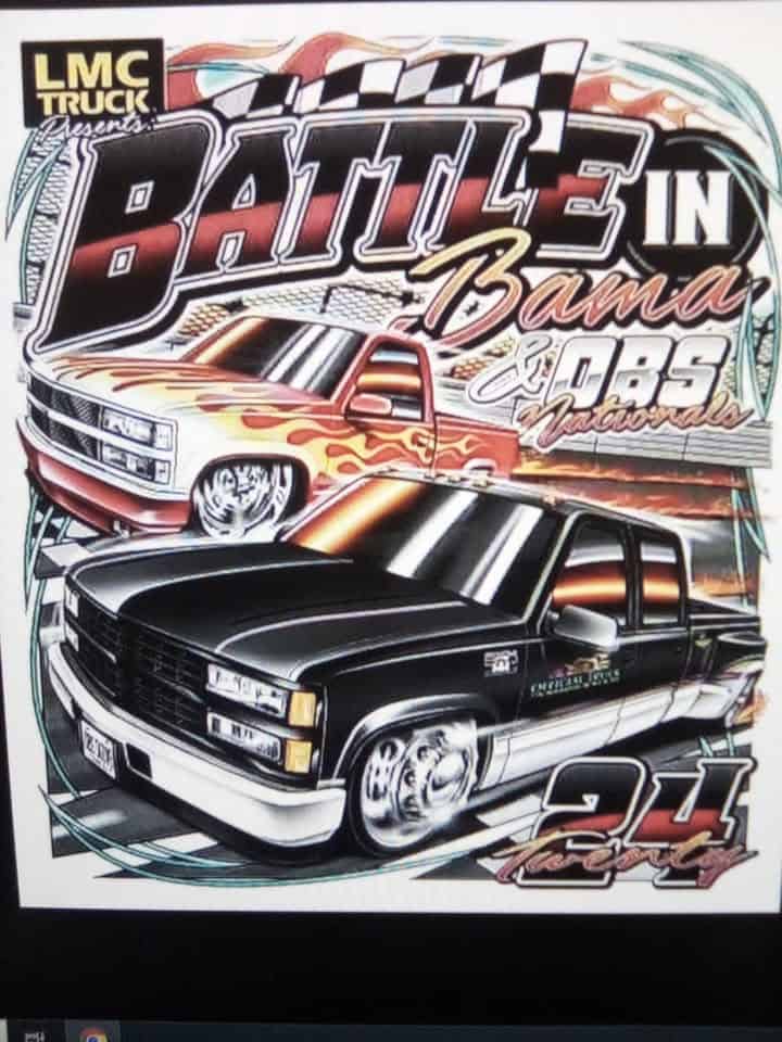'Battle in Bama' Car/Truck/Bike Show w/OBS Nats. at Talladega ...