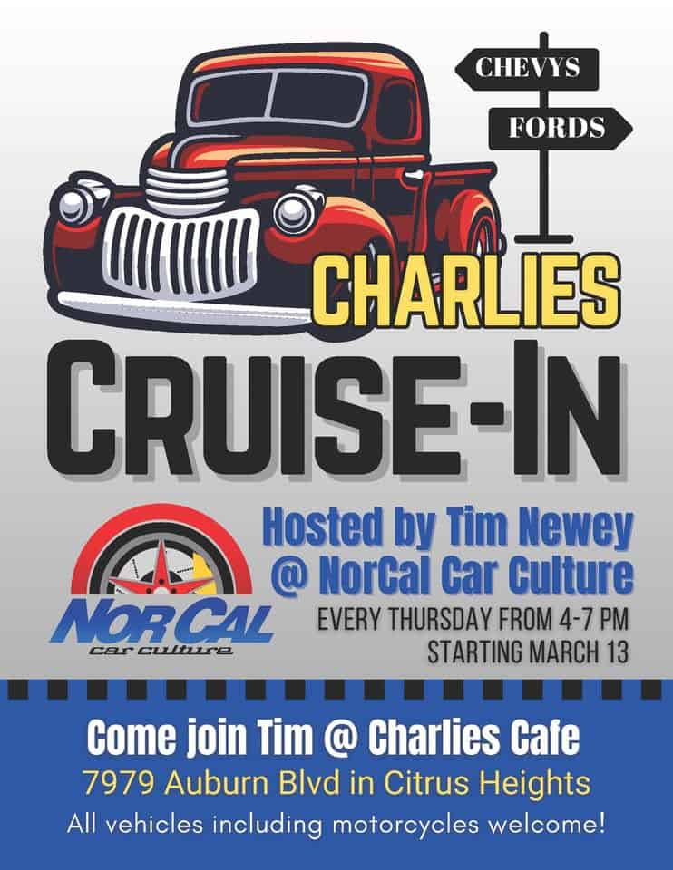 Charlie's Cruise-In – Citrus Heights, CA | CarCruiseFinder