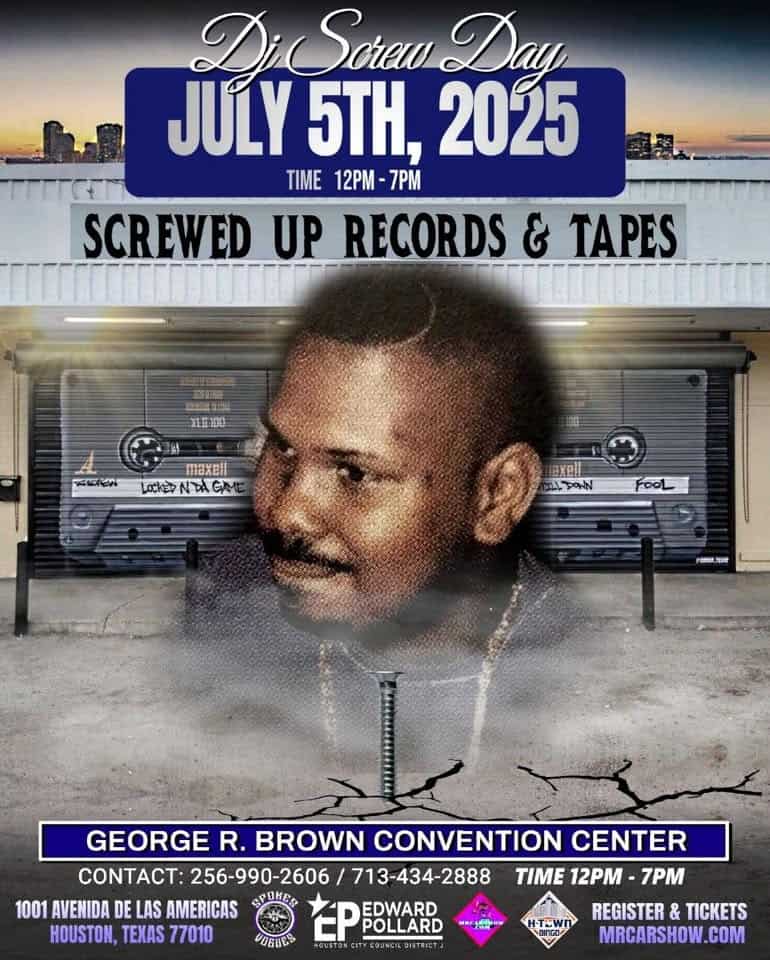 DJ SCREW DAY 2025 – Houston, TX | CarCruiseFinder