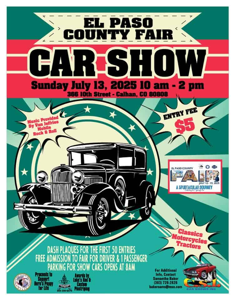 El Paso County Fair Car Show – Calhan, CO | CarCruiseFinder