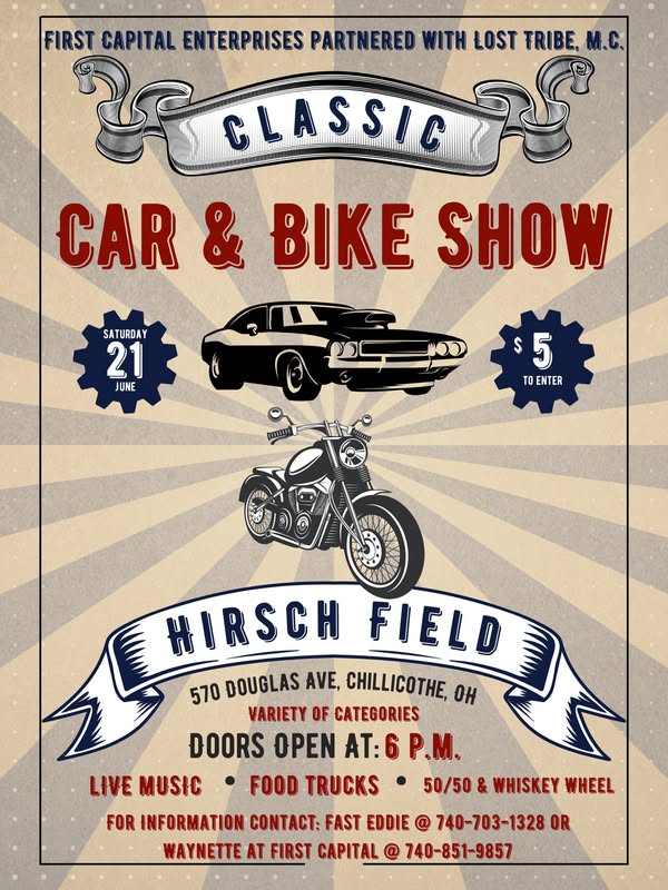 Classic Car & Bike Show – Chillicothe, OH | CarCruiseFinder