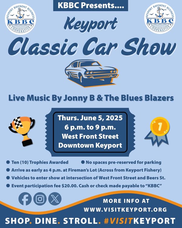 Keyport Bayfront Business Cooperative Classic Car Show – Keyport, NJ ...