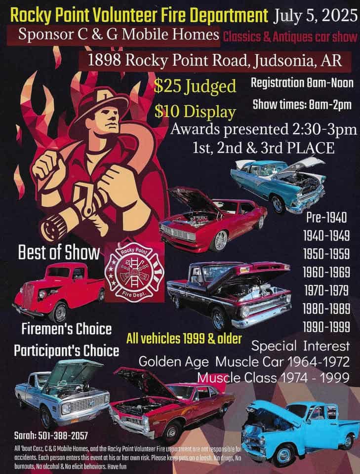 Rocky Point Volunteer Fire Department Classics & Antiques car show ...